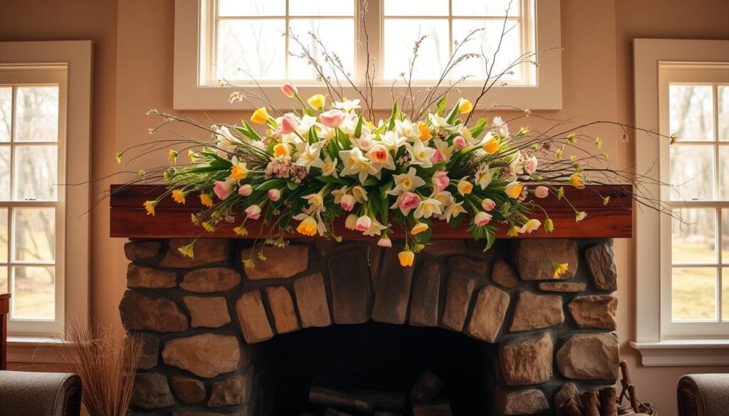 12 Spring Mantle Decorating Ideas For A Fresh Home